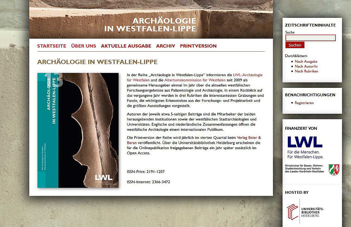 Große Resonanz für Open Access Publikationen | Nachricht @ Archäologie ...